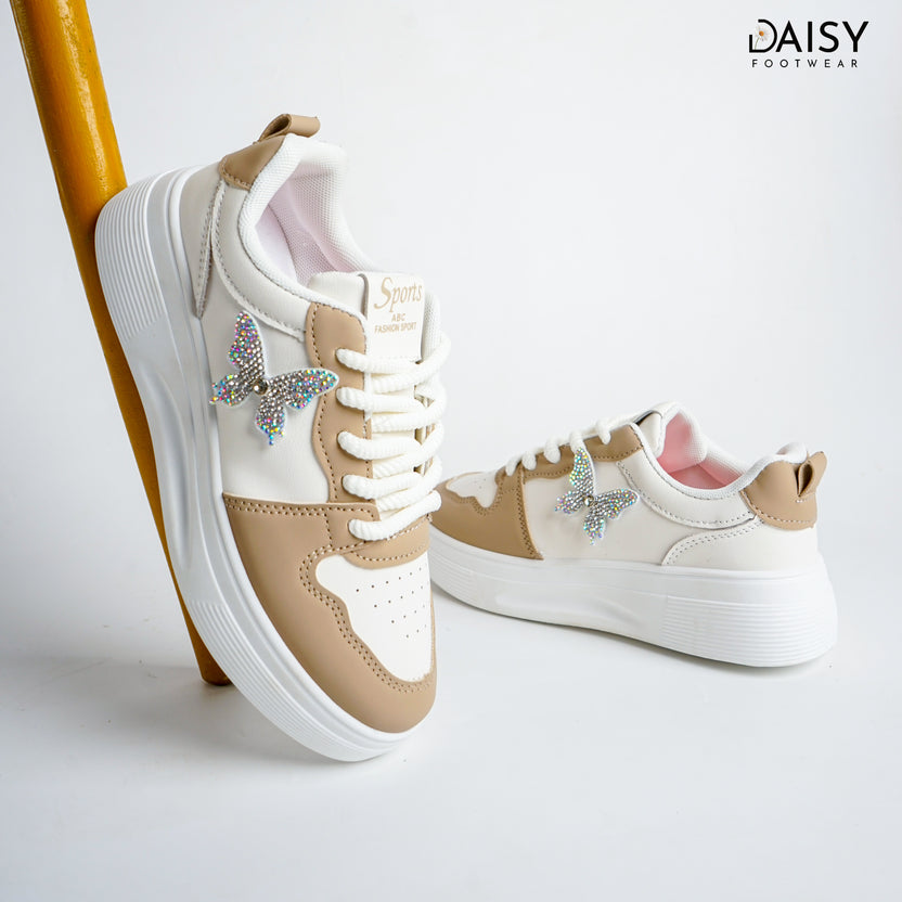 LacedUp Khaki – Daisyfootwear