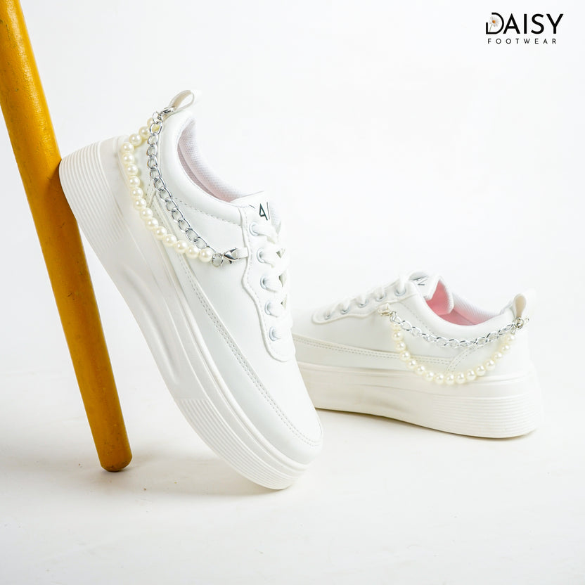 Beads White – Daisyfootwear