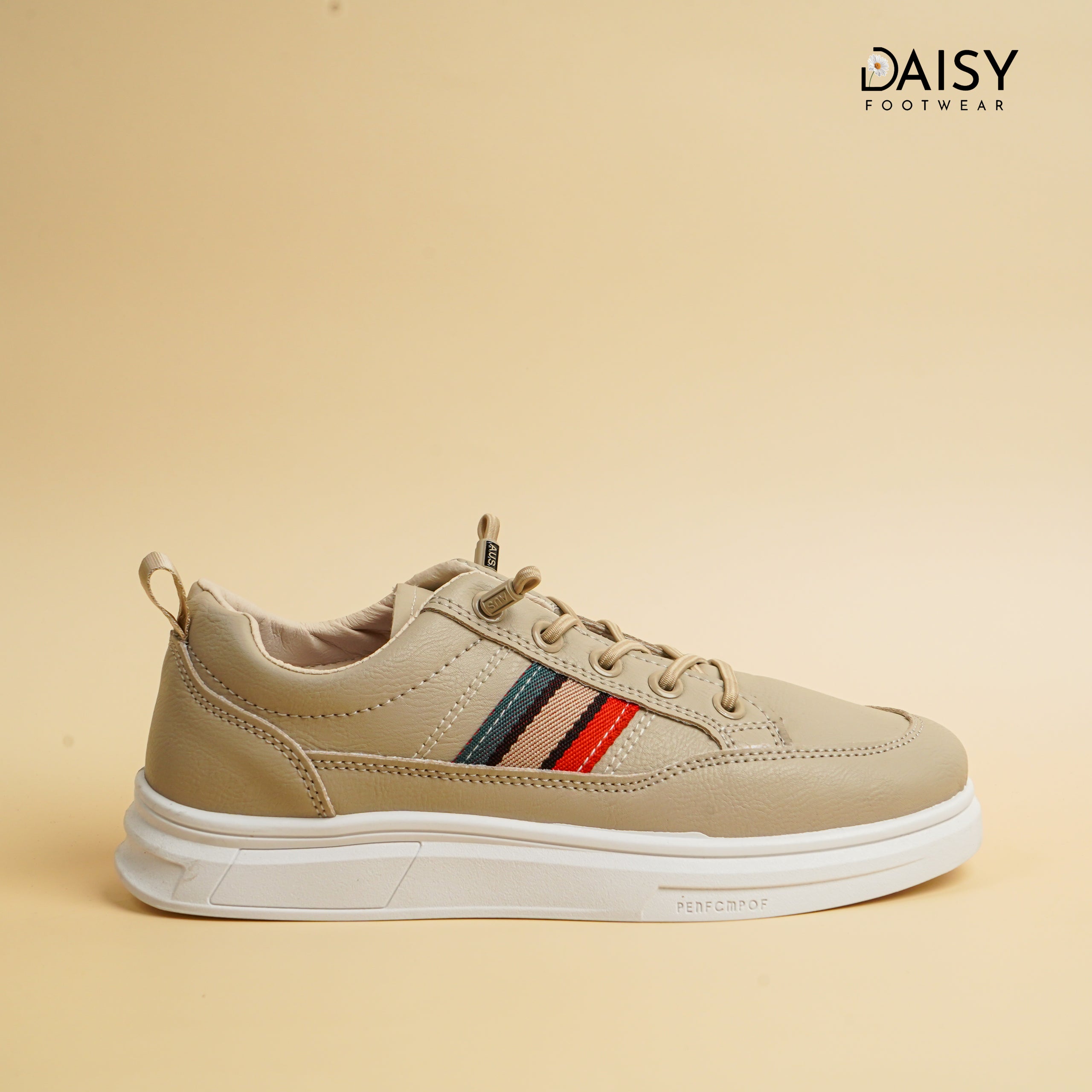 Stripe Beige – Daisyfootwear