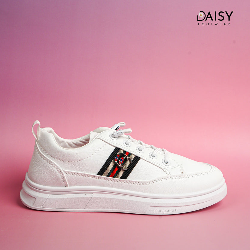 Charmstep White – Daisyfootwear