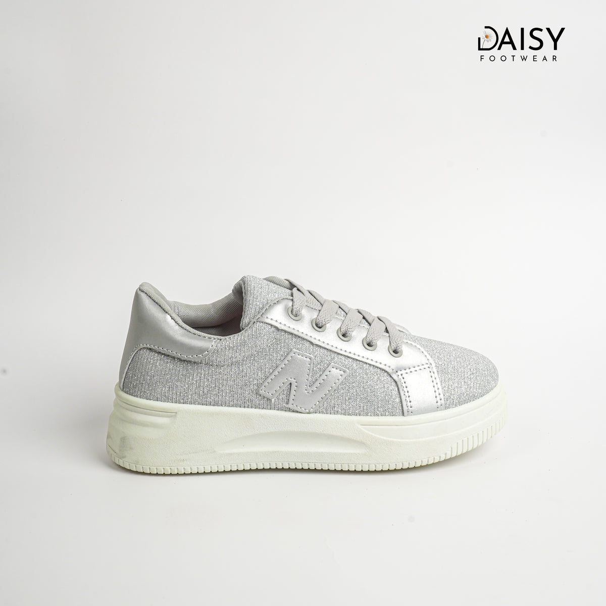 Glitter Silver – Daisyfootwear